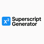 Superscript Generator Online - SuperScript Generator